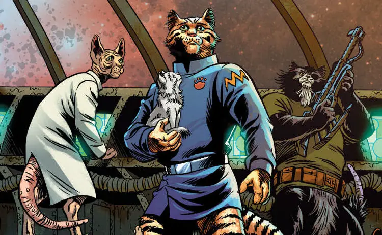 Captain Ginger – Starship Superhero - The Purrington Post