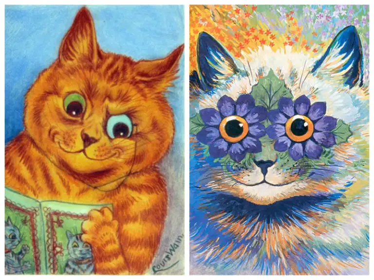 How Louis Wain Made Cats into High Art – The Purrington Post