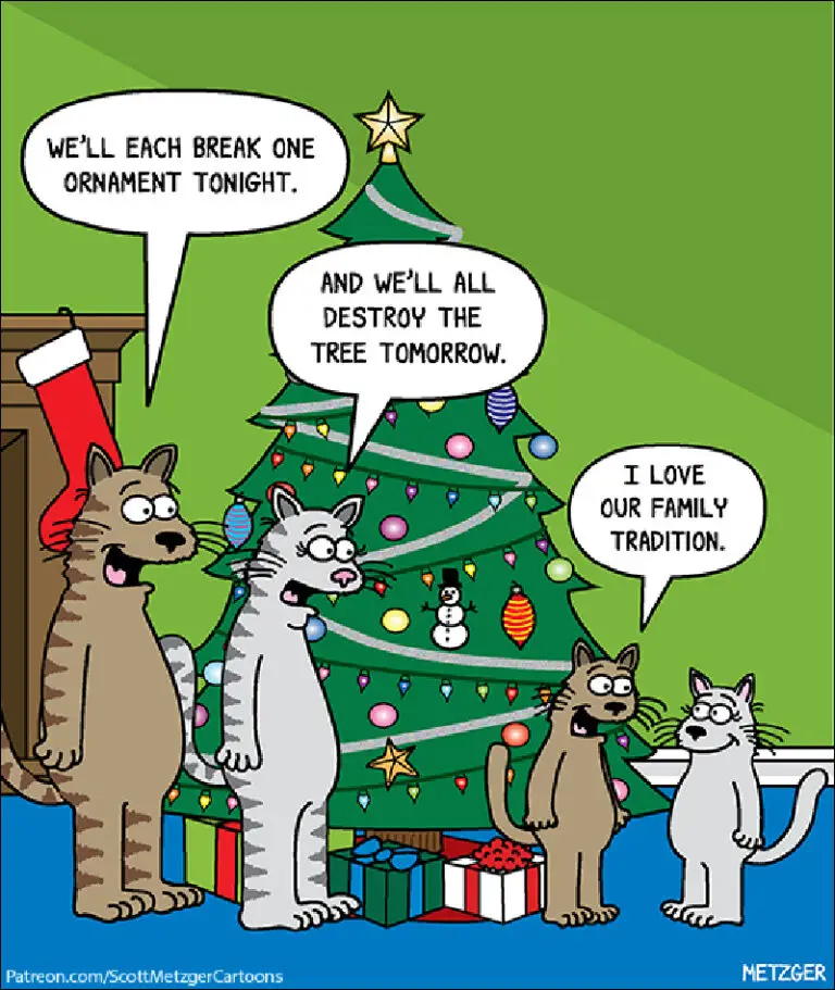 10 Cat-toons that Purrfectly Depict the Holidays! – The Purrington Post